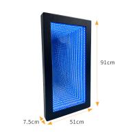 China LED Sensory Lighting Mirror with Infinite 3D Tunnel Effect for Special Education Rooms and IP65 Waterproof Rating for sale