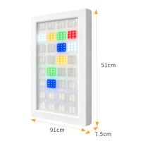 China Montessori LED Toy with 32 RGB LEDs and Premium PE Material for Safe Sensory Play and Plug-in Design for sale