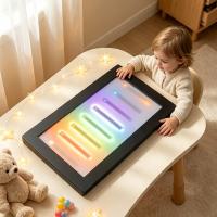 China 2-in-1 Piano & Animal Sounds Wall Panel Toy with 8 Color Touch Keys for Kids Musical Learning Made from Premium Thai PE Material for sale