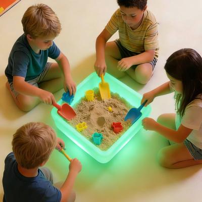 China Montessori Sensory Tray with 36cm Inner Width, IP65 Waterproof, and 1200mAh Rechargeable Battery for Interactive Play for sale