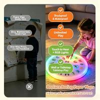 China Interactive Sensory Wall Panel with 70cm PE Panel and 26 Letters with Lights and Sounds for Two-Level Memory Challenge for sale