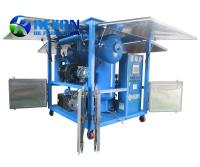 China High Vacuum Double Stage Insulating Oil Purification Plant 9000Liters/Hour for sale