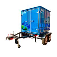 China Mobile Trailer Type Transformer Oil Filtration Plant for Transformer Oil Maintenance Onsite for sale