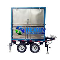 China Enclosed Mobile Transformer Oil Purifier Machine ZYD-WM-150(9000LPH) for sale