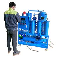 China High Vacuum Lubricating Oil Purifier for Industrial Oils Purification Treatment for sale