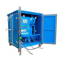 China 2000LPH Double Stage Vacuum Transformer Oil Filtration and Dehydration Plant for sale