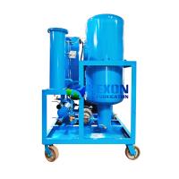 China Vacuum Oil Dehydration Vacuum Hydraulic Oil Purifier PLC Fully Automatic Control 30 KW Heating Power for sale