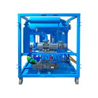 China Frame Structure Transformer Oil Filter Device 3000LPH for Insulating Oil Purification for sale