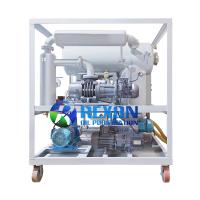 China Double Stage Vacuum Insulating Oil Purification Plant with Digital Gauges for sale