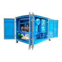 China Customised Fully Automatic Transformer Oil Purifier Plant, Weatherproof Design with Nitrogen Gas Tanks Attached for sale
