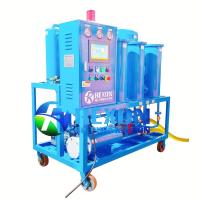China 1200LPH Hydraulic Oil Filtration and Dehydration Purifier with PLC Fully Automatic HMI for sale