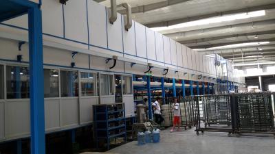 China Automatic Gantry Type ABS Plating Line Plastic Chrome Nickel Electroplating Equipment for sale