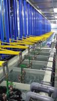 China Automatic Rotary Vertical Copper Nickel Chrome Plating Line for Metal Parts for sale
