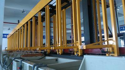 China Automatic Rotary Vertical Copper Nickel Chrome Plating Line for Metal Parts for sale