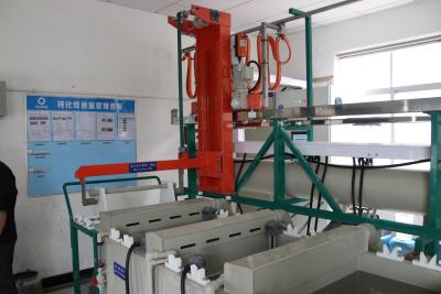 China Single Arm Automatic Passivation Line PLC Control Surface Treatment For Metal Parts for sale