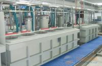 China Customized Industrial Manual Plating Line For Flexible Surface Finishing Processes for sale