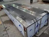 China Single Tank Ultrasonic Cleaning Equipment PLC Controlled For Metal Components for sale