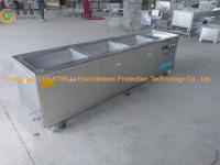 China Multiple Tank Ultrasonic Cleaning Machine With Electric Heating For Industrial Components for sale
