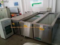 China Multiple Tank Ultrasonic Cleaning Machine With Electric Heating For Industrial Components for sale