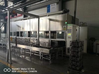 China Fully Automatic Gantry Ultrasonic Cleaner Machine PLC Control for Industrial Components for sale