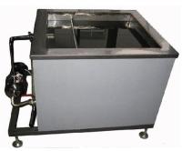 China Customized Steel Single Tank Ultrasonic Cleaning Equipment For Precision Industrial Parts for sale