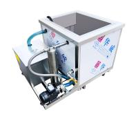 China Customized Steel Single Tank Ultrasonic Cleaning Equipment For Precision Industrial Parts for sale