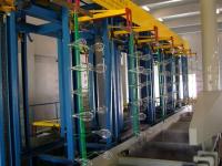 China Structural Steel Frame Automatic Electropolishing Equipment With Anti Corrosion Coating for sale