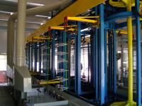 China Structural Steel Frame Automatic Electropolishing Equipment With Anti Corrosion Coating for sale