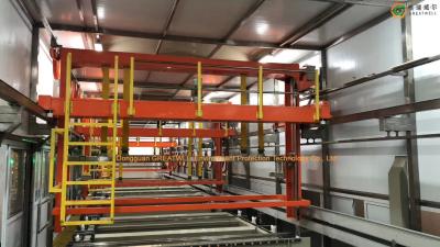 China PLC Controlled Automatic Gantry Anodizing Line For Aluminum Mobile Phone Housings for sale