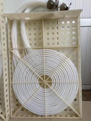 China Chemical Resistant Teflon Heat Exchanger For Electroplating Lines And Plating Tank Heating for sale