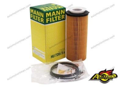 China Engine Automotive Car Oil Filters HU720/3X  Used In Lubrication System For BMW X5 / E70 for sale