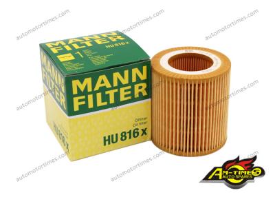 China Car Parts BMW Oil Filter 11427566327 HU816x OX387D E61H D215 For BMW X3 E83 - X5 E70 - X6 E71 N52 for sale
