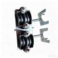 China Rated Peak Withstand Current 6.75KA Sliding Contact Lines with Flame Retardancy V0 Grade and Matching Current Collector Model GHJD-B-130A for sale