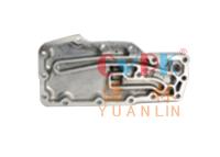 China 6754-61-2220 Engine Mining Excavator Diesel 6754-61-2220 Oil Cooler Cover Komatsu Engine PC200-8 6D107 for sale