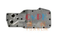 China 6754-61-2220 Engine Mining Excavator Diesel 6754-61-2220 Oil Cooler Cover Komatsu Engine PC200-8 6D107 for sale