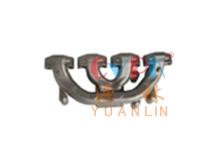 China 6205-11-5140 Engine Mining Excavator Diesel 6205-11-5140 Exhaust Manifold For Komatsu Engine PC130-7 WA85 for sale