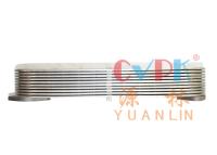 China 6.4KG Diesel Engine Oil Cooler 195-03-19130 Komatsu Engine D355 for sale