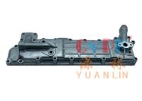 China 8-97032025-0 Engine Mining Excavator Isuzu 8-97032025-0 Oil Cooler Cover For Engine 4BG1T for sale