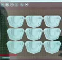 China Industrial SLA 3D Printer 384x216x100mm Large Format Dental Implant Resin for sale