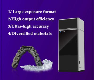 China Prismlab Rapid 600D SLA Dental 3D Printer 584mm Build Size 25μm Precision for sale