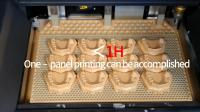 China Industrial Dental 3D Printer Rapid 400D 584mm Build Platform 25μm Precision for sale