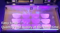 China Industrial Dental 3D Printer Rapid 400D 584mm Build Platform 25μm Precision for sale