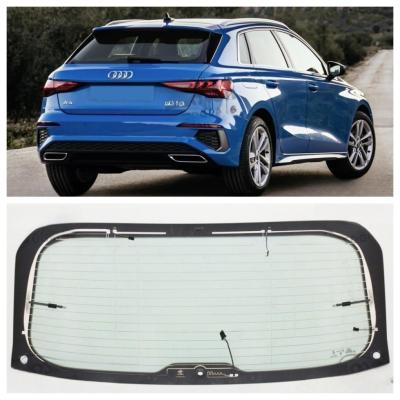 China Adhesive Car Back Windshield , Rear Windscreen Glass For Audi A3 for sale