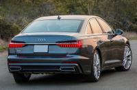 China Green Rear Windshield Glass Audi A6 C8 Sedan 2019 Car Back Windscreen With Heater for sale