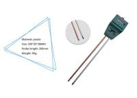 China Garden Potted Soil Ph Moisture Meter Plant Humidity Sensor With 200mm Probe for sale