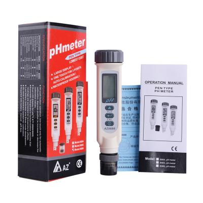 China Versatile pH & Temperature Meter – AZ8686 for Aquaculture, Swimming Pools, & Laboratories for sale