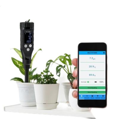 China Portable Digital Soil pH Tester with Bluetooth Data Logging for sale