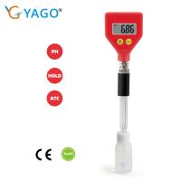 China Water Soil PH Tester PH-98108 Portable Digital PH Pen With ATC And LCD Display for sale