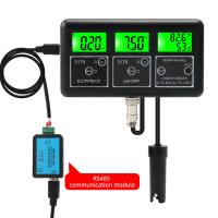 China Professional Water Quality Monitoring System 7-in-1 RS485 Sensor with LCD for sale