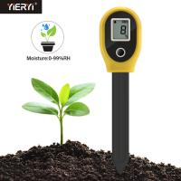 China ABS Plastic Housing Battery Powered Soil Moisture Tester Accurate Readings With LCD Digital Output for sale